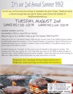 Summer 2023 BBQ 2 — Teaneck Chamber of Commerce in New Jersey